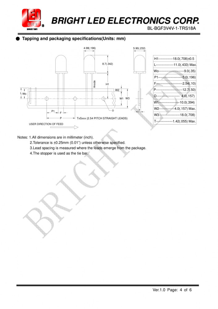 BL-BGF3V4V-1-TRS18A technical document, page 4