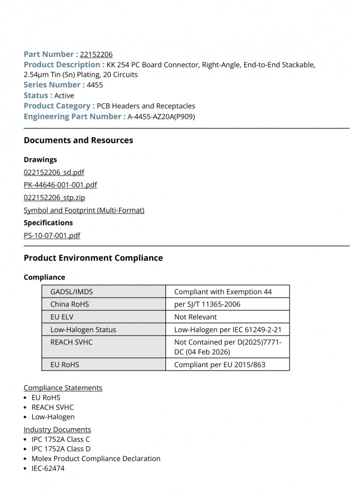 22152206 technical document page 1