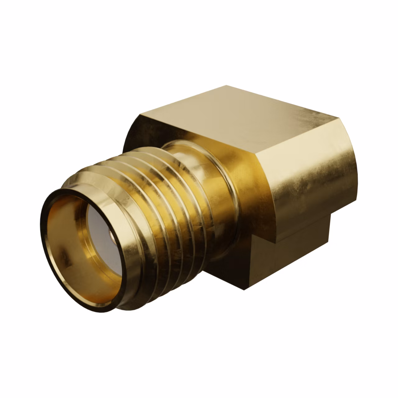 SMA Jack, Straight, PCB Receptacle, End Launch, Surface Mount, 1.91mm SMT Contact Tail Length, Gold (Au) Plated Body, Tray, 50 Ohms for sale