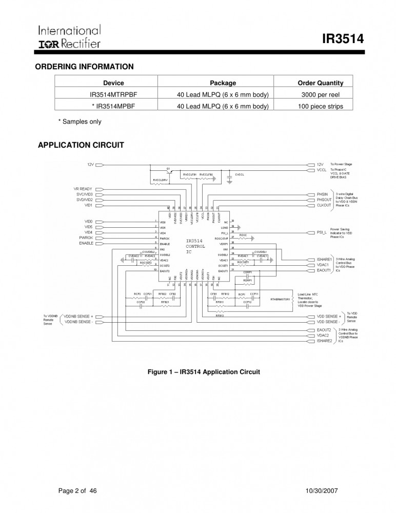 IR3514 datasheet page 2