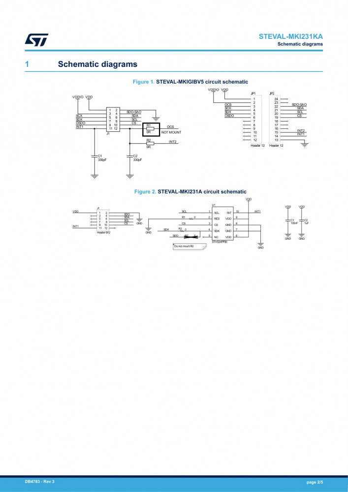 STEVAL-MKI231KA product document page 2