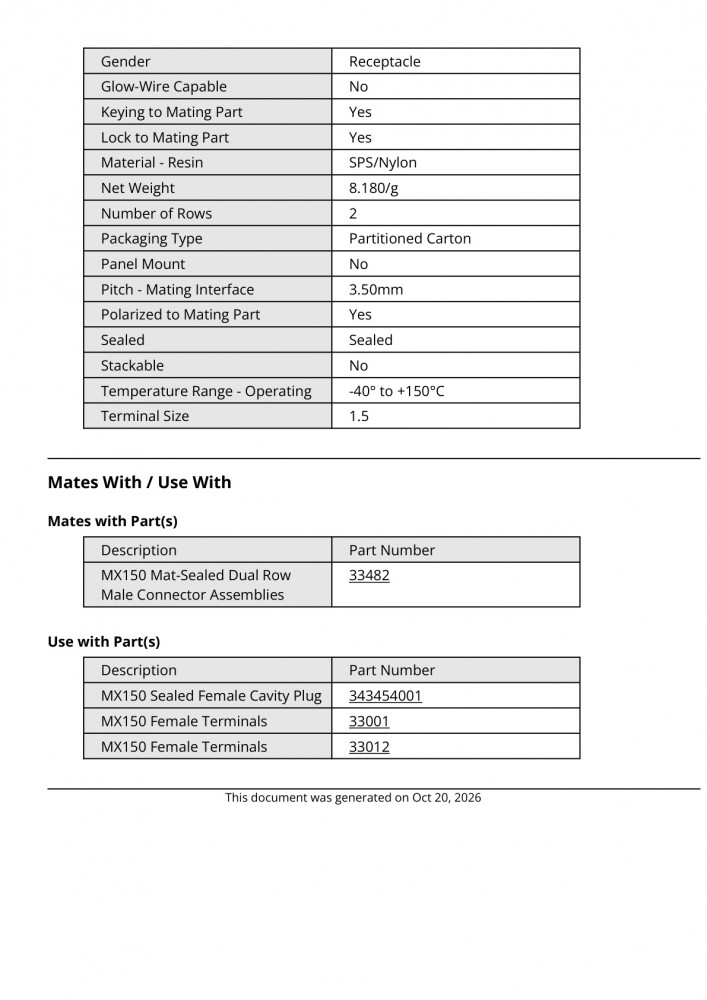 MOLEX 334724002 technical document image 3
