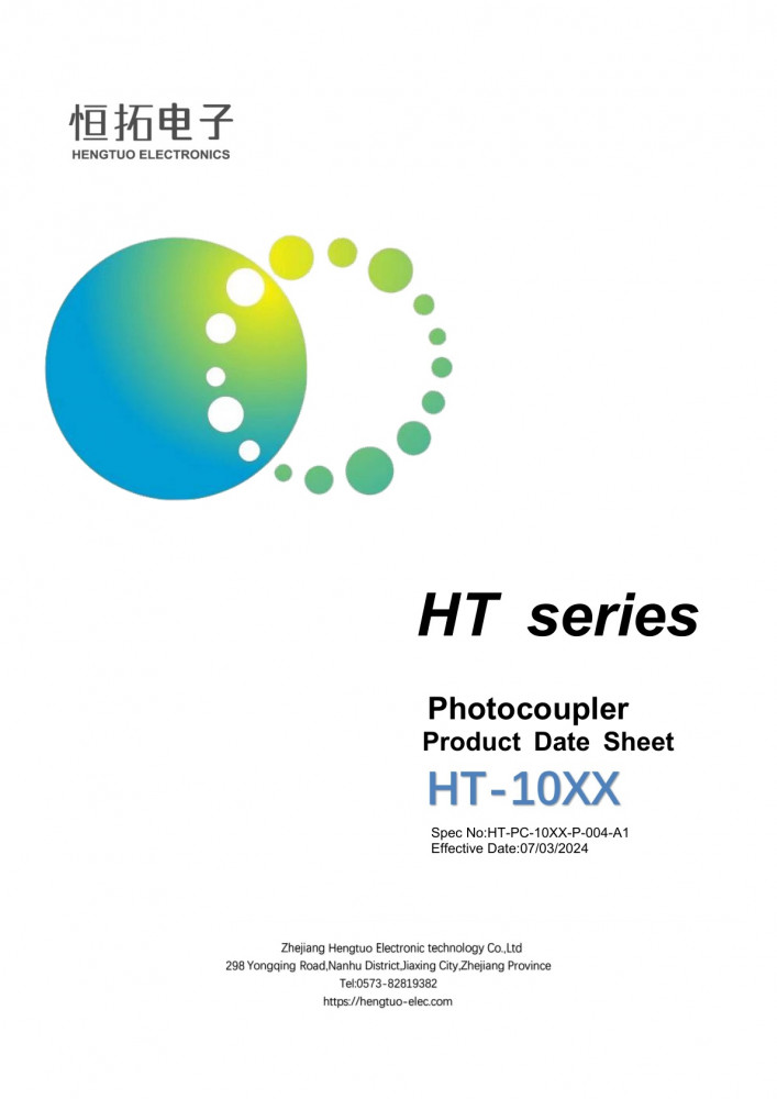 HT-1010-TP1 datasheet page 1