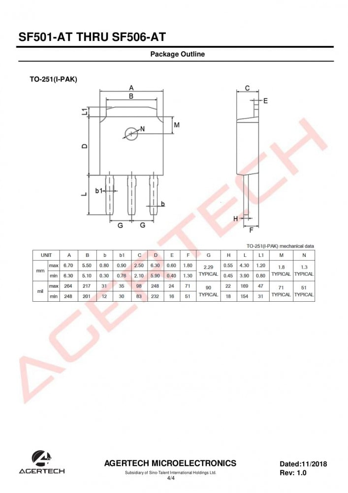 SF504VS-AT datasheet page 4