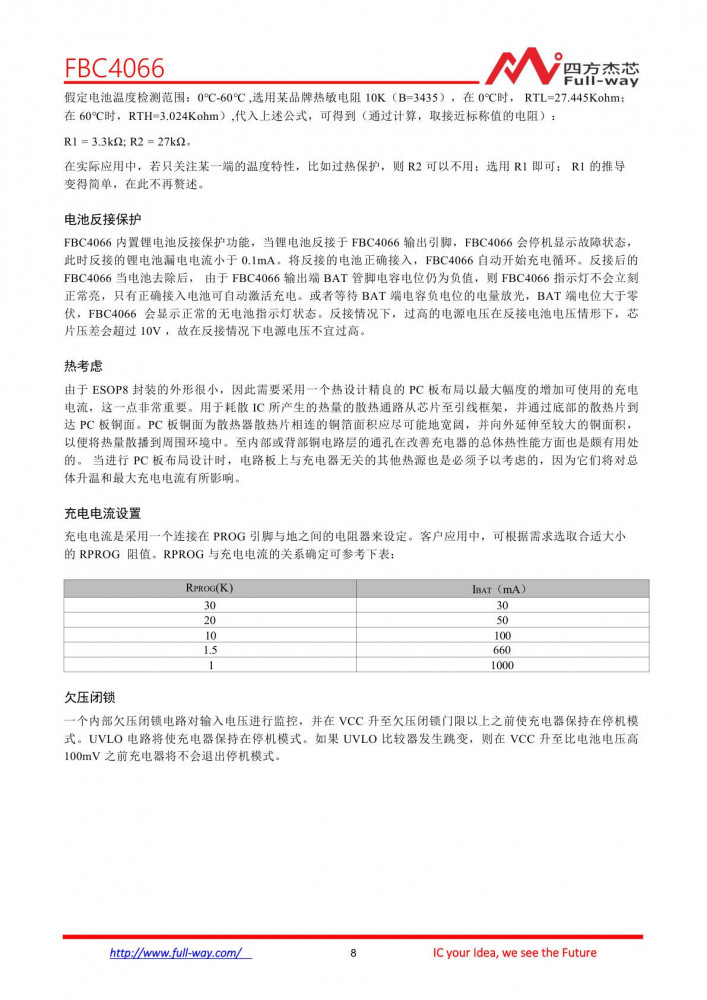 FBC4066 datasheet page 8