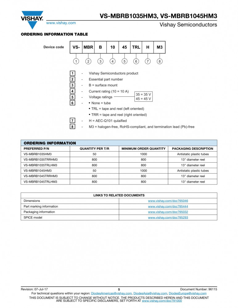 VS-MBRB10 datasheet page image 5