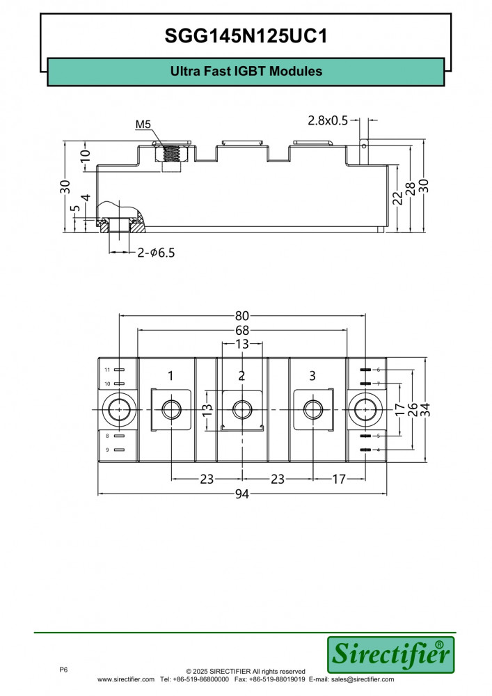 SGG145N125UC1 datasheet preview, page 6