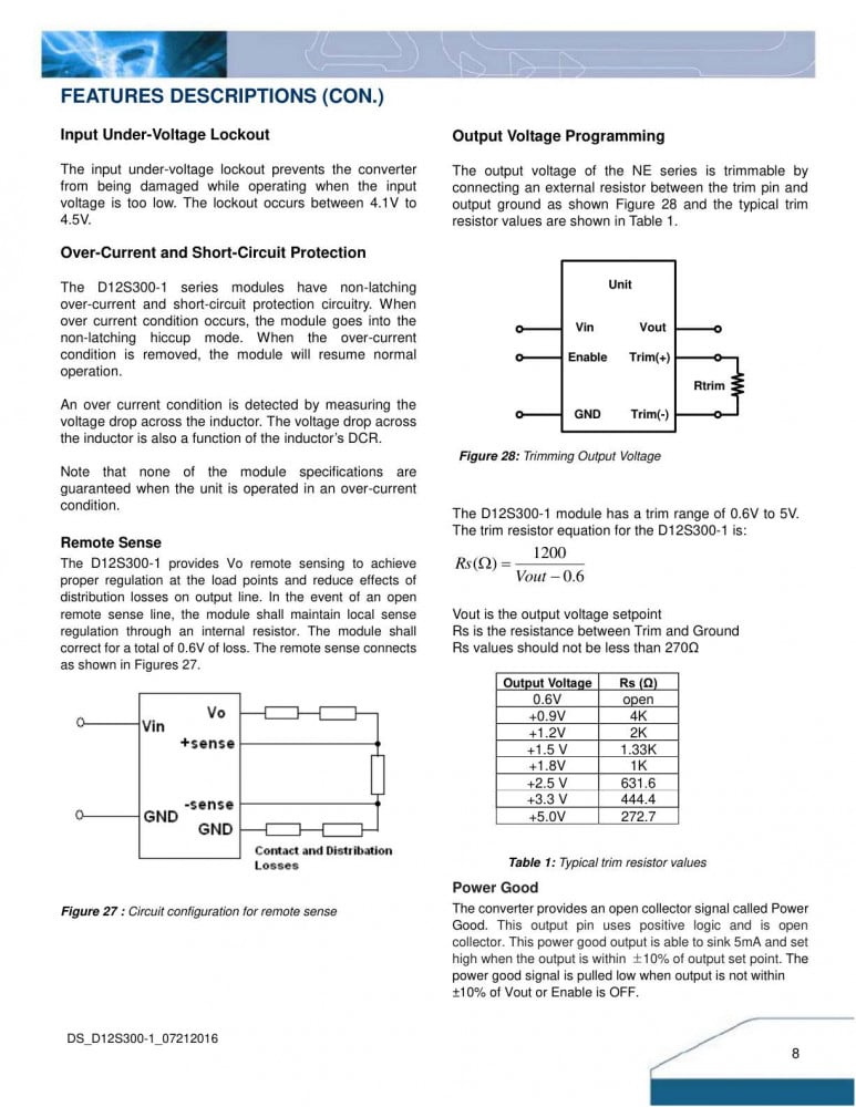 D12S300-1 C datasheet page 8