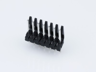 KK 396 Breakaway Header, Vertical, Square Pin, with Friction Lock, 5 Circuits, 1.52µm Matte Tin (Sn) Plating, 4.37mm Tail Length, 11.43mm Mating Pin Length