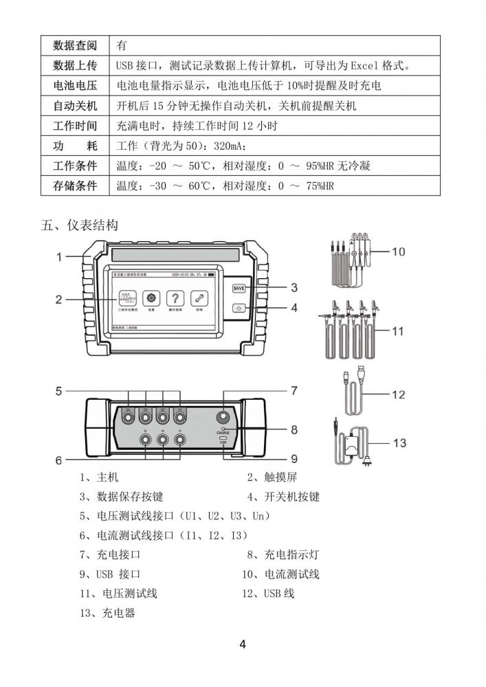 VICTOR 4600A manual page 6