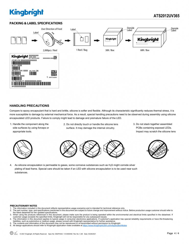 ATS2012UV365 datasheet page 4