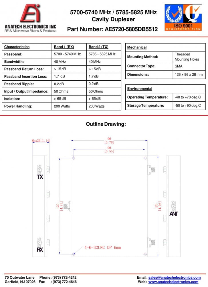 AE5720-5805DB5512 technical document page