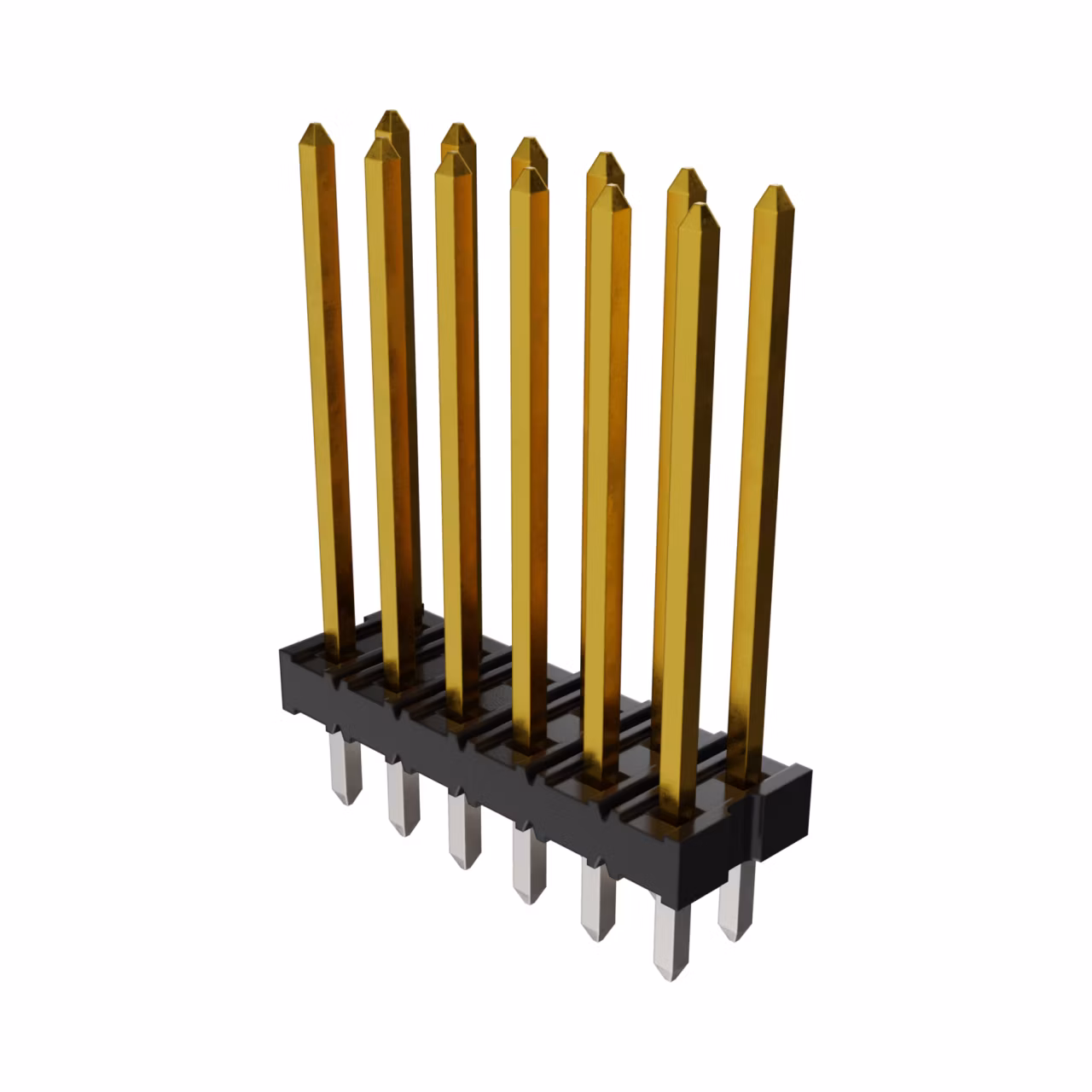 2.00mm Pitch Milli-Grid Header, Vertical, Through Hole, 12 Circuits, 0.76µm Gold (Au) Plating, Mating Pin Length 11.50mm, Tail Length 2.50mm, Tray, Lead-Free for sale