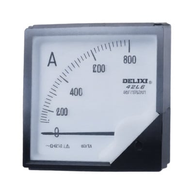 Delixi Electric 42L6A75D1 Analog Panel Ammeter