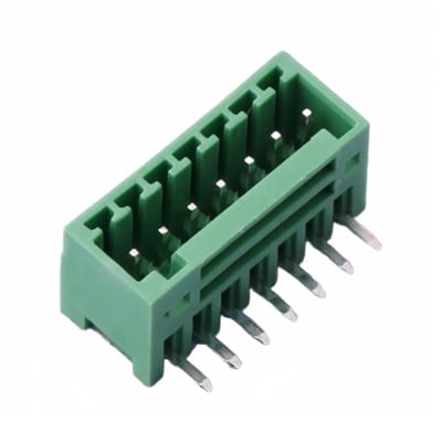 MAX MX2EDGRC-2.54-06P-GN01-Cu-A PCB Header Plug Socket