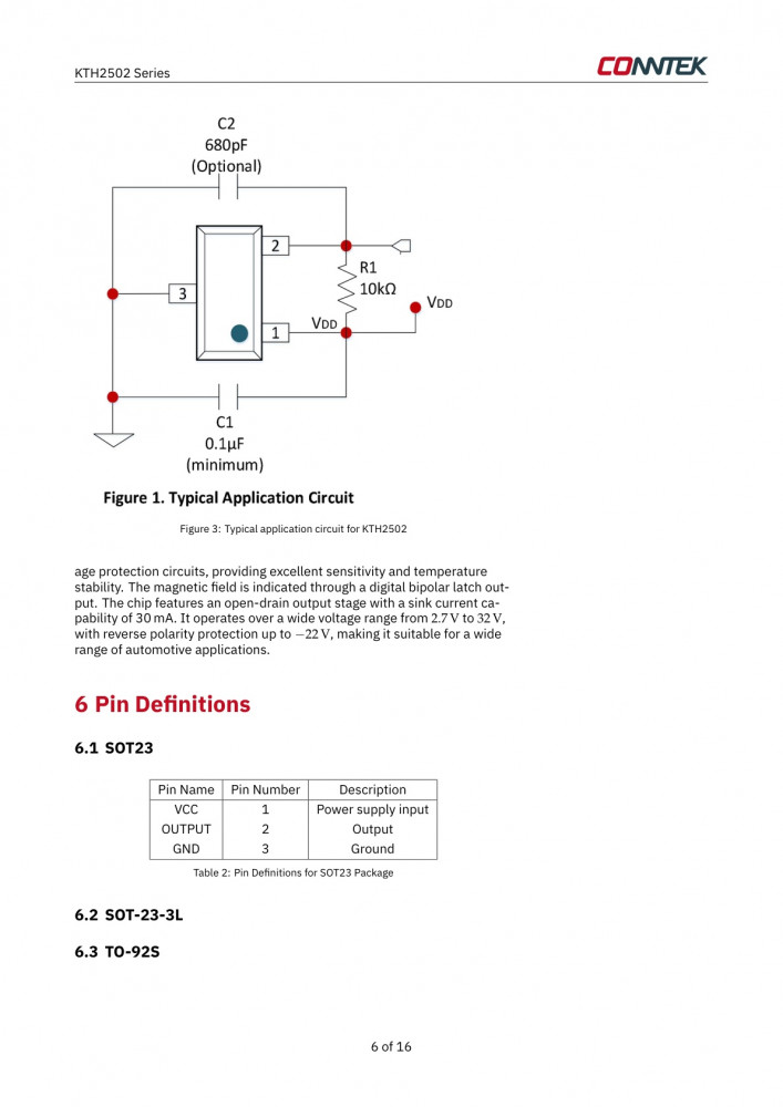 KTH2502 datasheet page 6