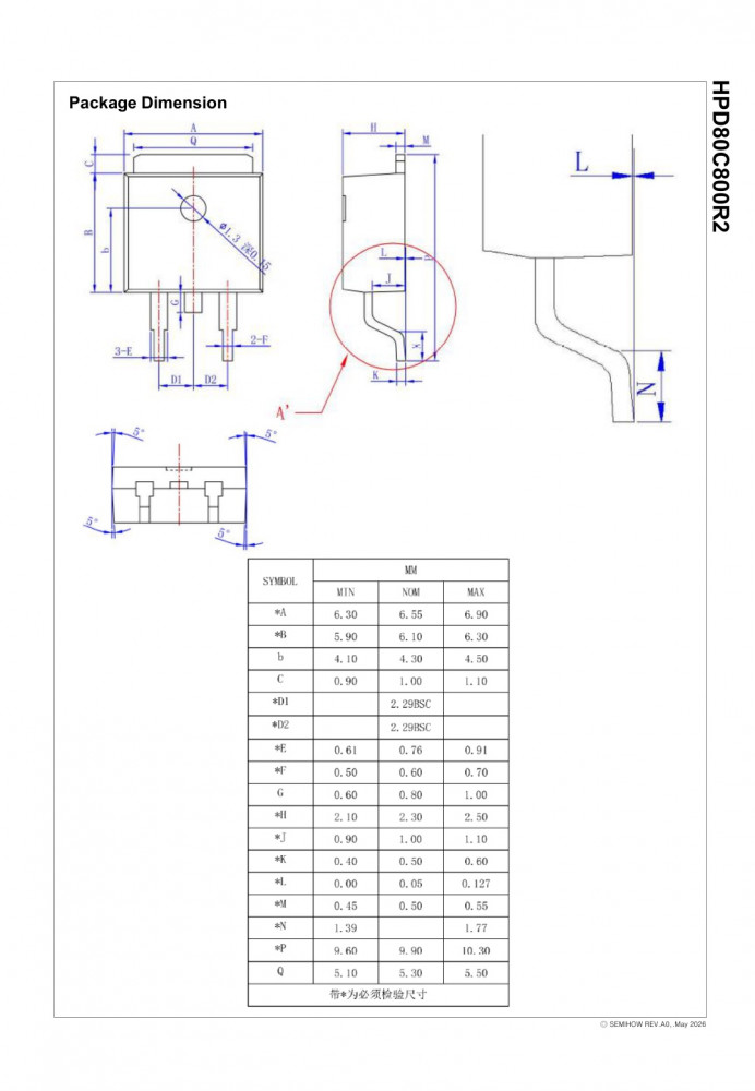 HPD80C800R2 technical document page 7