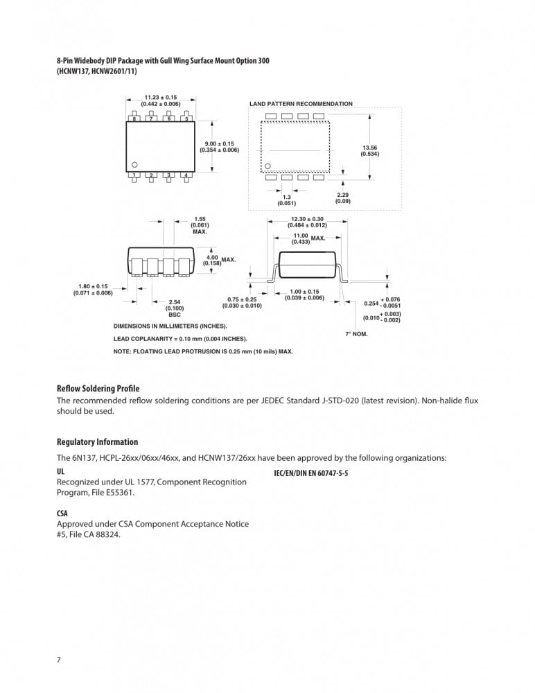 HCPL-0630 datasheet page 7