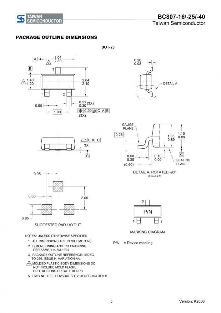 BC807-25 datasheet page 5
