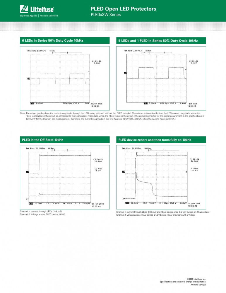 PLED13SW technical document page 3