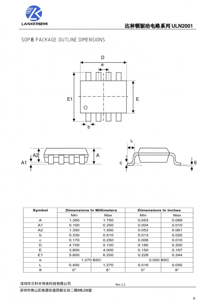 ULN2001D datasheet page 6