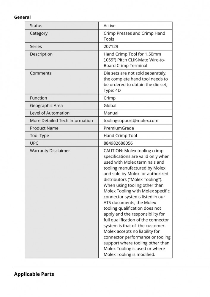 Product document page 2