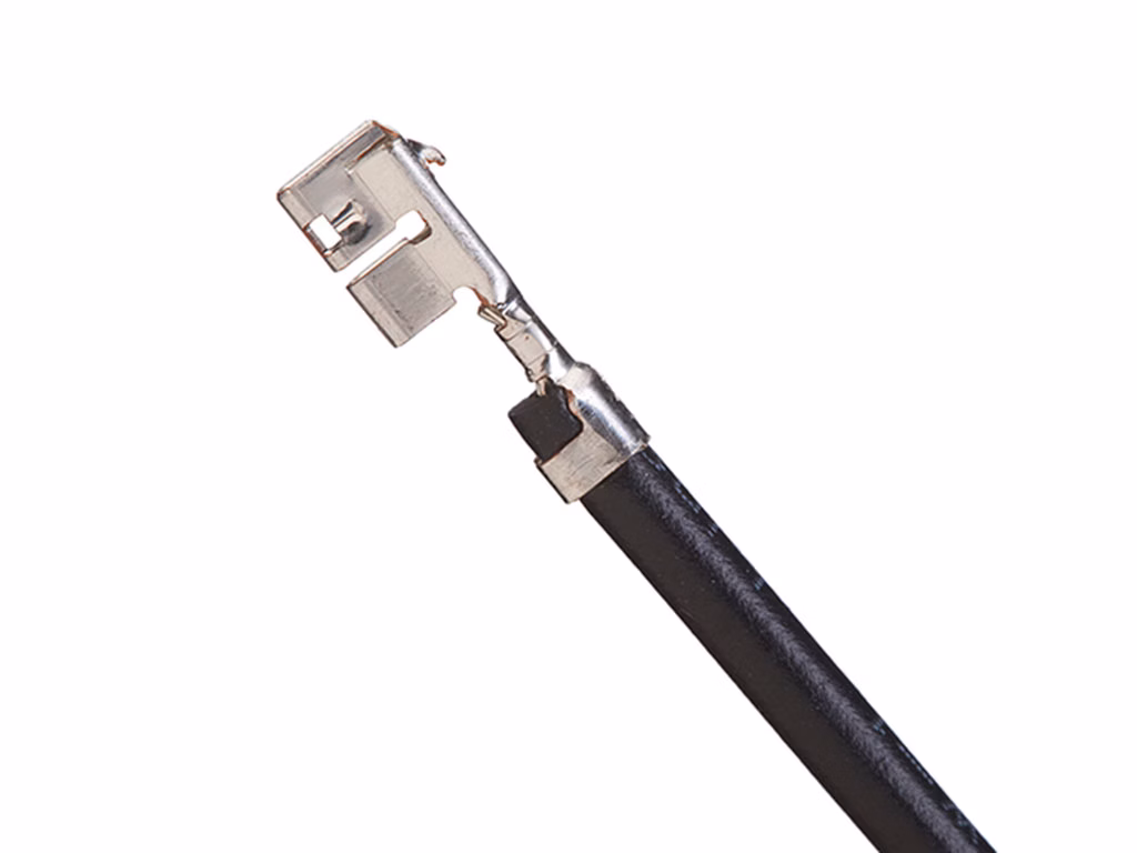 Pre-Crimped Lead Pico-Lock 1.5 Female-to-Pico-Lock 1.5 Female, Gold (Au) Plating, 150.00mm Length, 24 AWG, Black