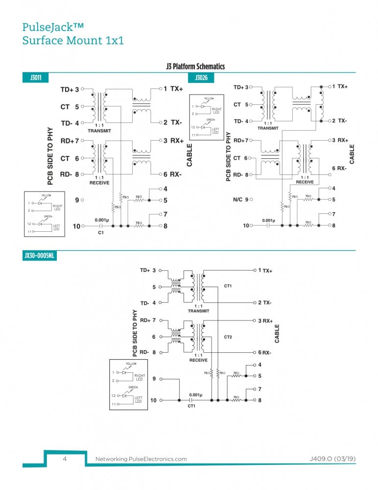 J3011G21DNL technical document page 4