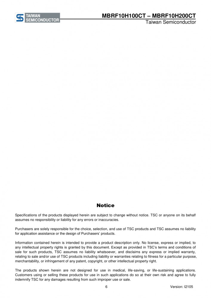 MBRF10H100CT datasheet page 6