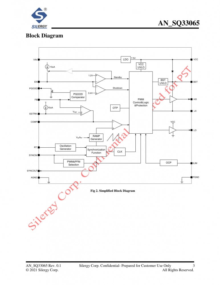 SQ33065WAQ datasheet page 3
