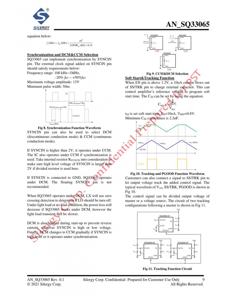 SQ33065WAQ datasheet page 9