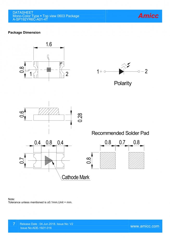 A-SP192YR6C-A01-4T approval sheet page 7