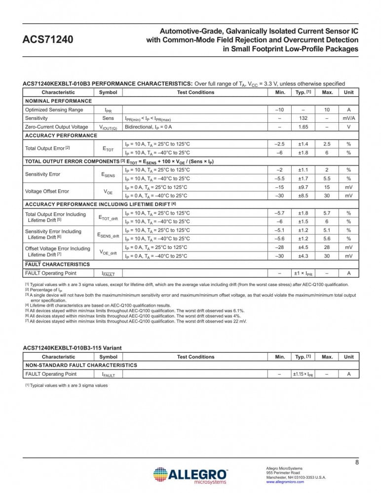 ACS71240 datasheet page 8