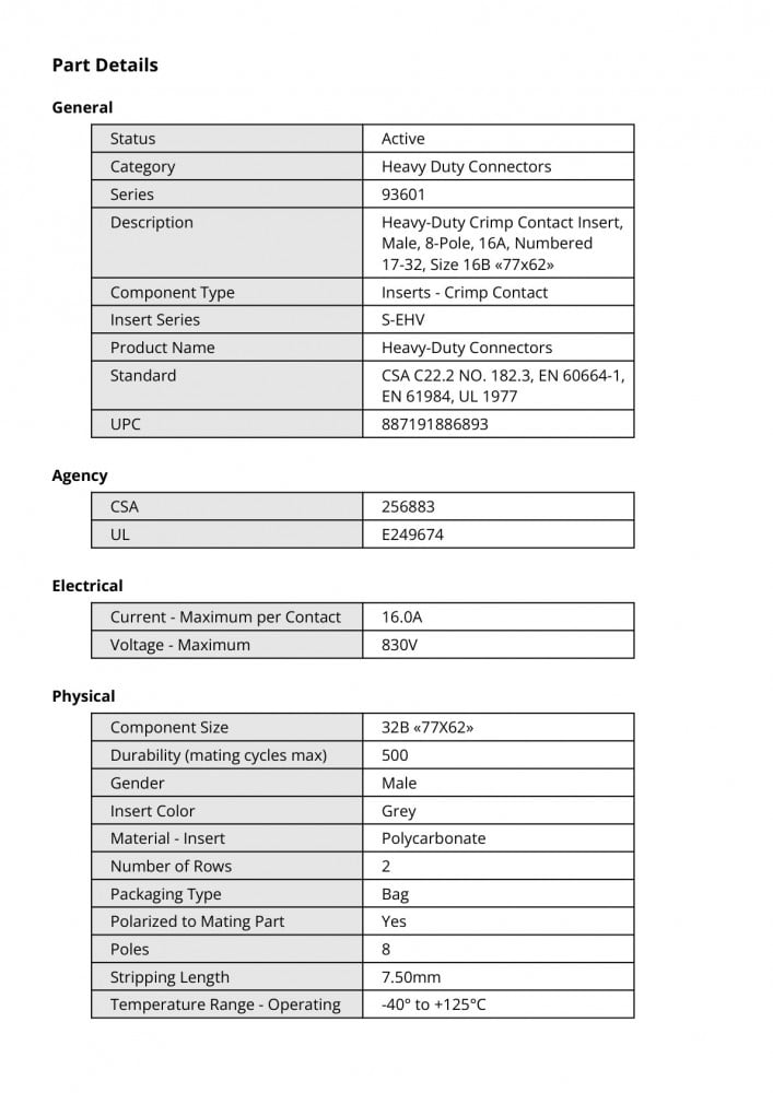 936010381 product document image, page 2