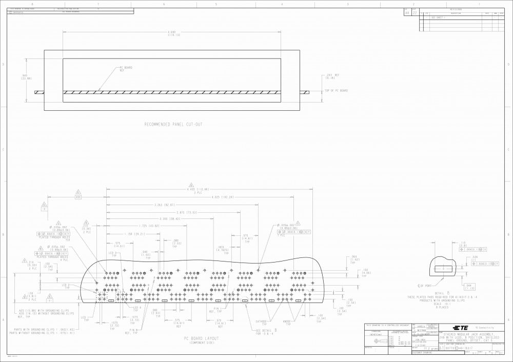 TE Connectivity 6116317 drawing page 2