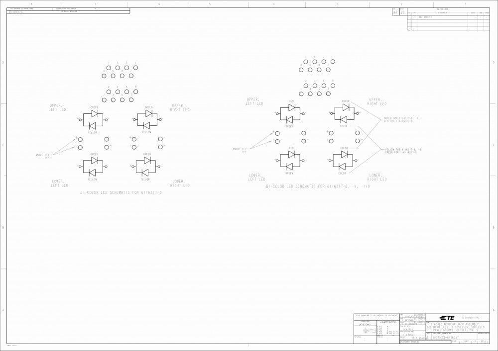 TE Connectivity 6116317 drawing page 3