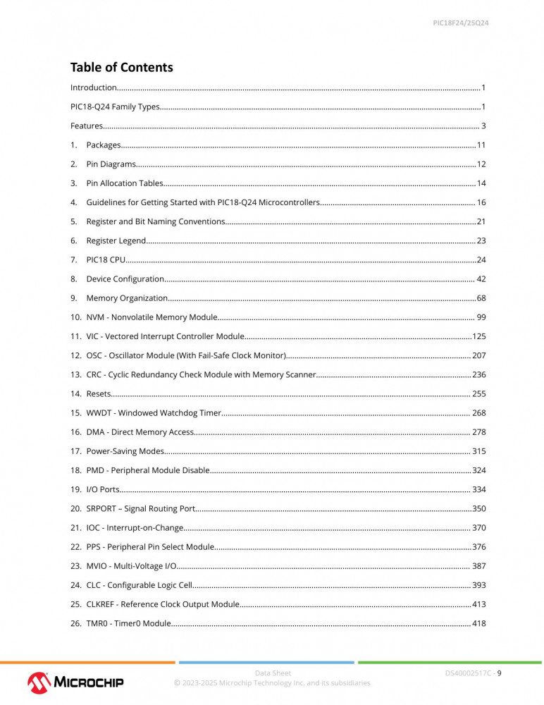 PIC18-Q24 document preview, page 9