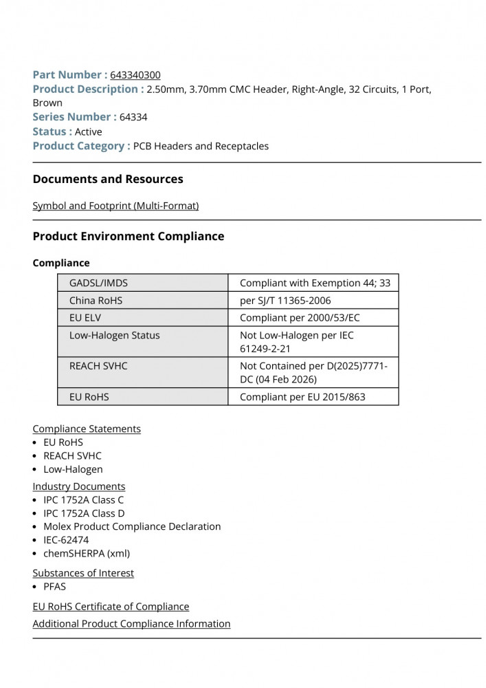 643340300 technical document preview, page 1