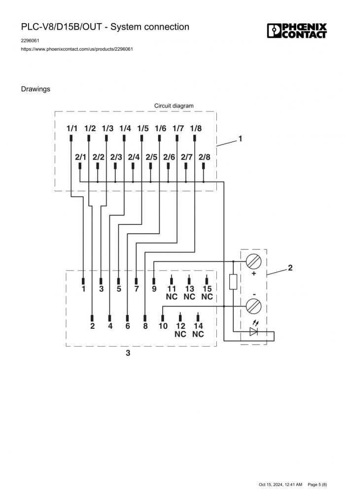Phoenix Contact 2296061 technical document page 5