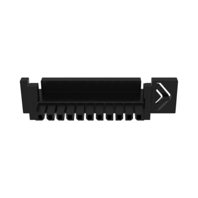 Micro-Fit BMI Receptacle Housing, Single Row, Panel Mount, 11 Circuits, Nylon, UL 94V-0 for sale