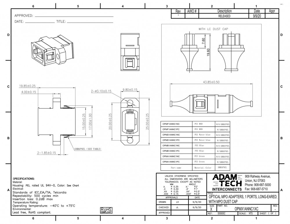 OPMX1ANNC1XC product documentation image