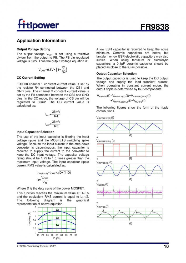 FR9838DH datasheet page 10