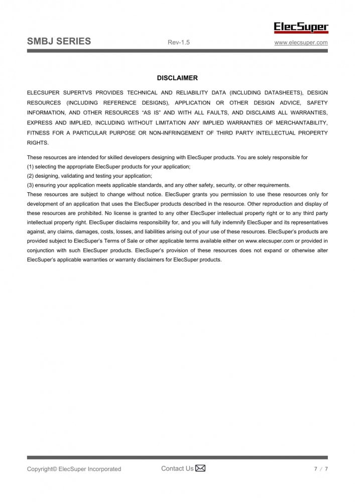 SMBJ12CA datasheet page 7
