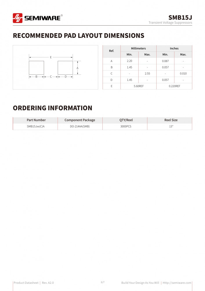 SMB15J58CA datasheet page 6