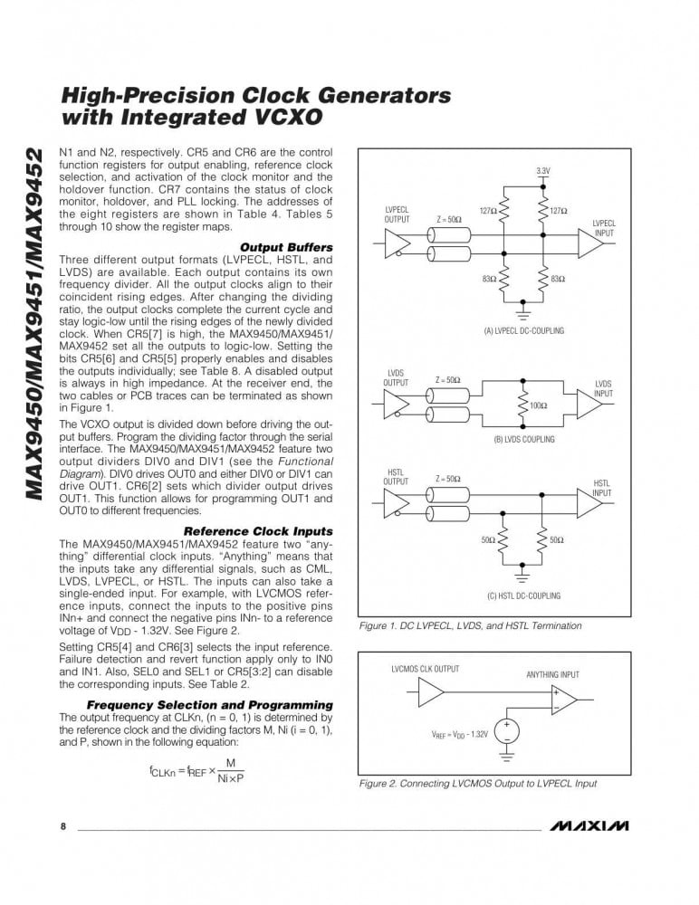 MAX9452EHJ2 datasheet page 8