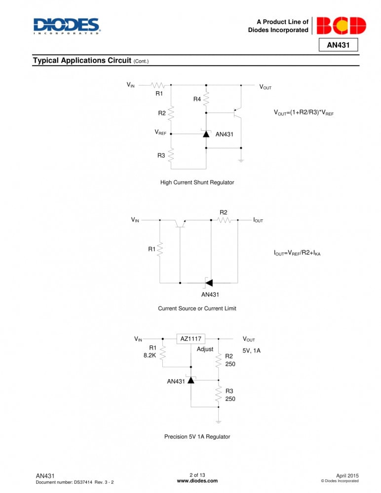 AN431AN-ATRG1 datasheet page 2