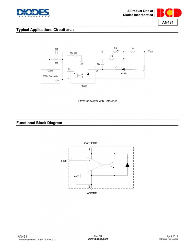 AN431AN-ATRG1 datasheet page 3