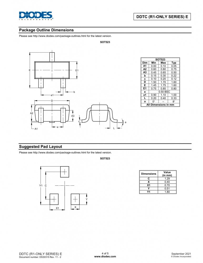 DDTC123TE-7-F datasheet page 4
