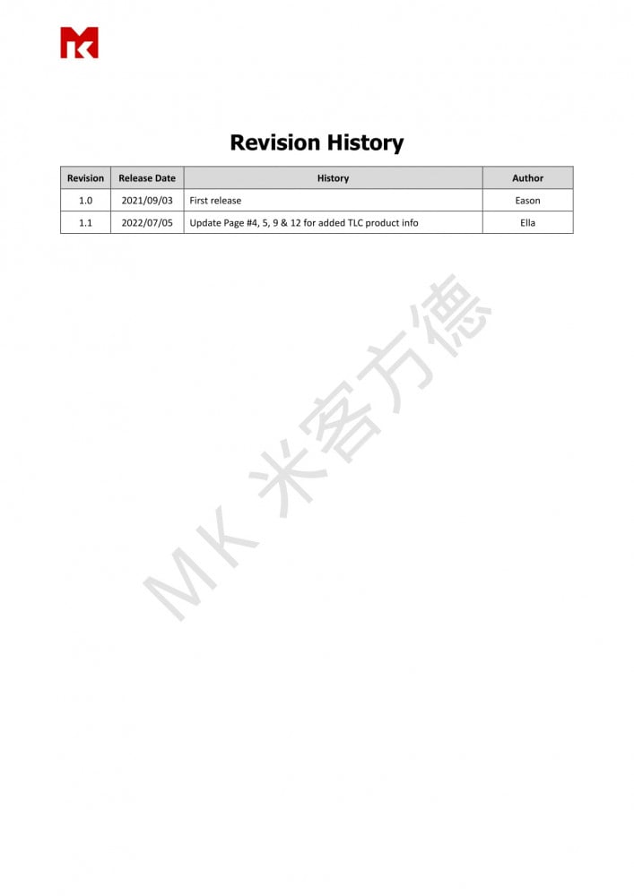 MK microSD specification page 2