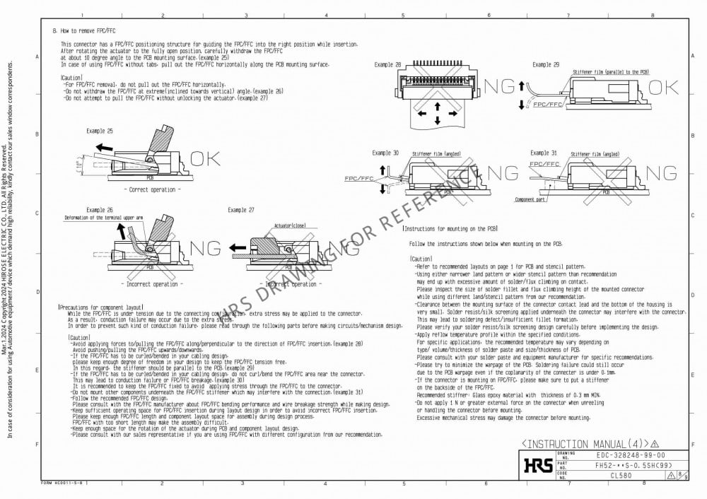 HRS FH52 instruction manual page 8